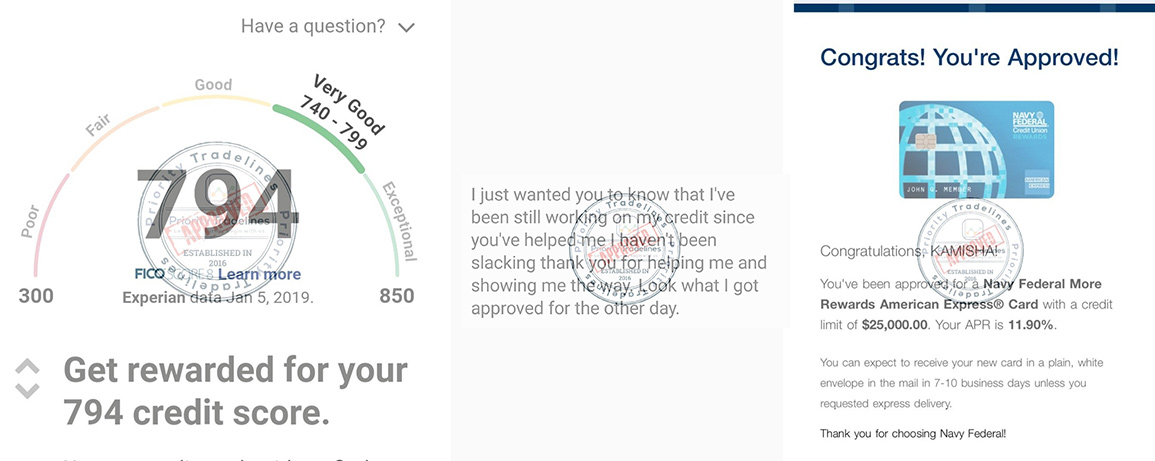 Authorized User Tradelines & Credit Repair Inventory - prioritytradelines